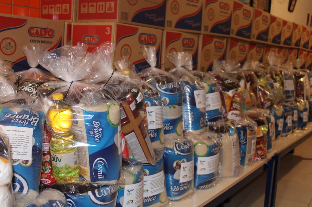 Distribution de paniers alimentaires - ARCA Ong